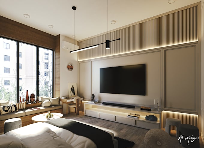 Create photorealistic interior 3d renderings by Evmemar | Fiverr