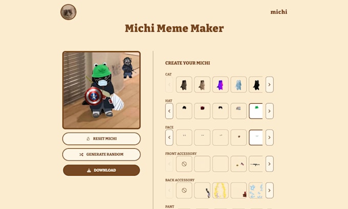 Create you a meme maker website by Julina_chhim | Fiverr