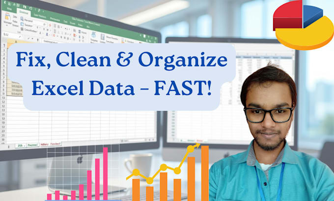 Clean, merge, and split excel data for perfect organization by Ashim93821 | Fiverr
