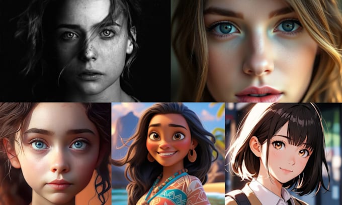 Create hyper realistic midjourney ai art, digital paintings, concept designs by Sandeep_278 | Fiverr