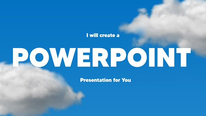 Create a full powerpoint presentation for you by Jadonjd | Fiverr