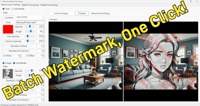 Add a watermark to multiple images at once by Chuan_hsiang | Fiverr