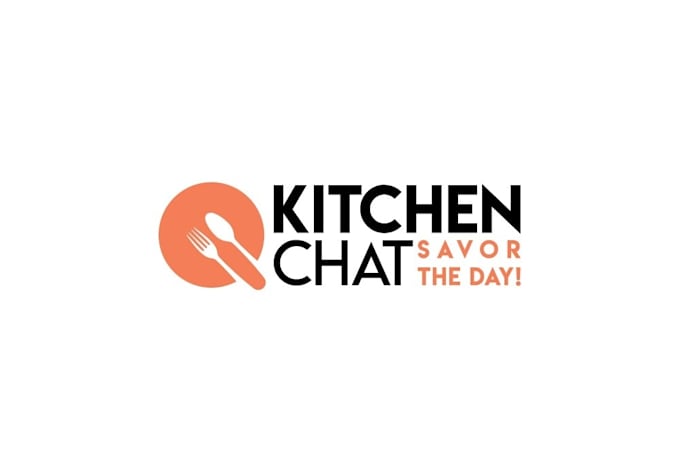 Do a custom modern creative kitchen restaurant logo design by ...