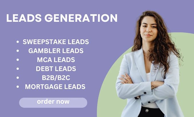 Generate sweepstake leads gambler lead b2b lead forex leads by Grex01 ...