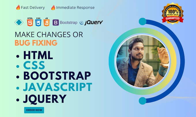 Fix Html Css Bootstrap Js And Responsive Issue By Mbcwebdeveloper Fiverr
