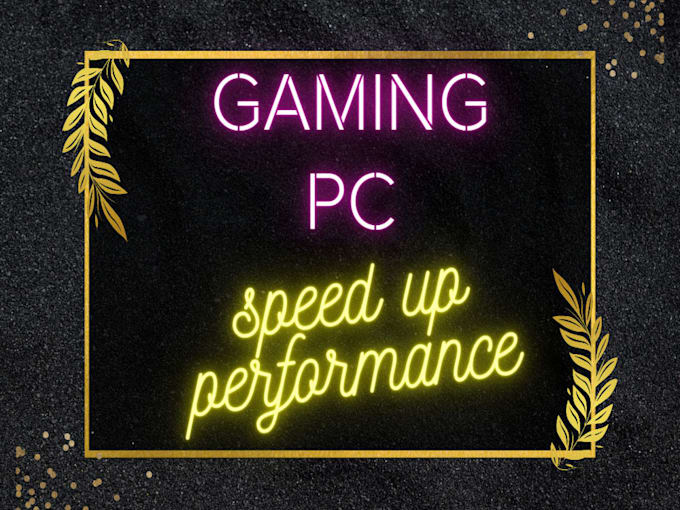 Optimize, clean, and boost your pc for better performance by Artaman1 | Fiverr