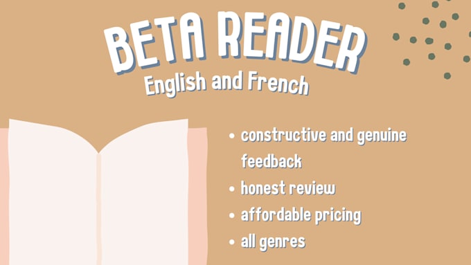 Beta read your mystery, thriller or fantasy novel by Anasdrawer142 | Fiverr