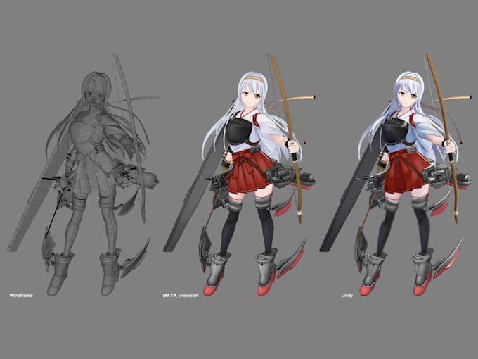 Create custom cute vtuber model avatar with live2d rigging furry ...