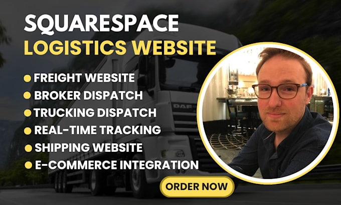 Create logistics website, trucking, dispatch and freight broker website by Harrytechweb | Fiverr