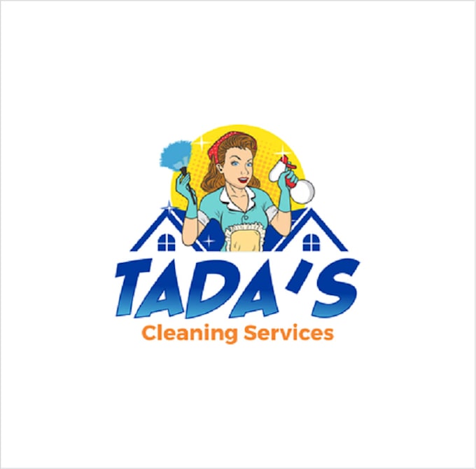 Design custom home cleaning service logo by Mia_bent | Fiverr
