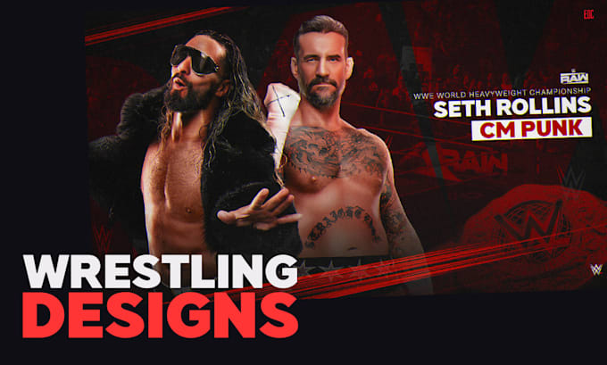 Design custom pro wrestling posters or match cards by Eduardomego04 ...
