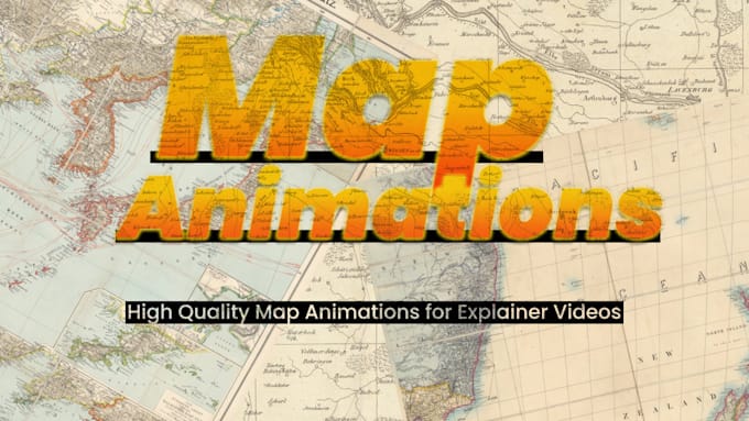 Make map animations like vox or johnny harris for documentary videos by ...