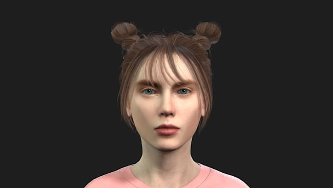 Custom 3d vrchat avatar model,metahuman,realistic character,avatar ...