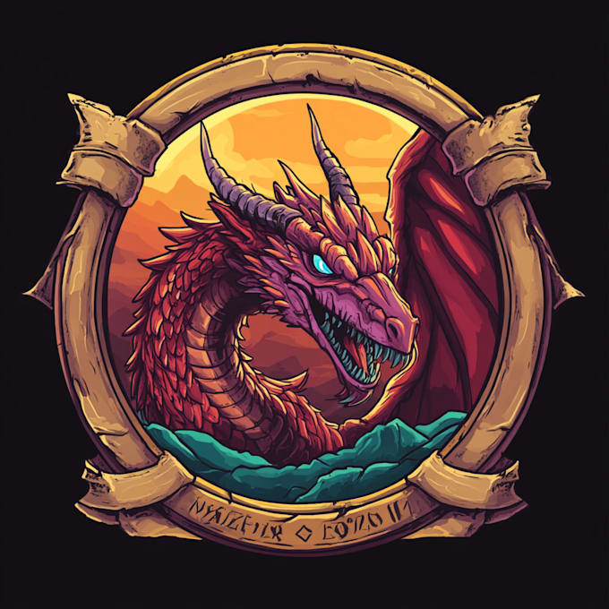 Create custom fantasy, logo design by Dominicathom | Fiverr