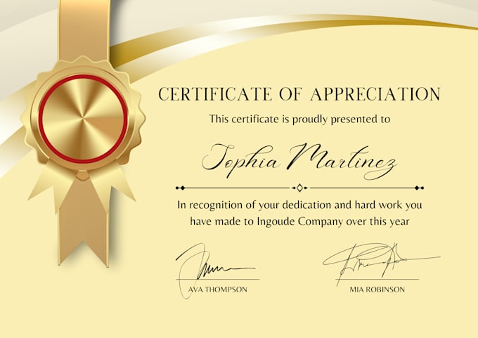 Make certificate design diploma certificate or custom certificate ...