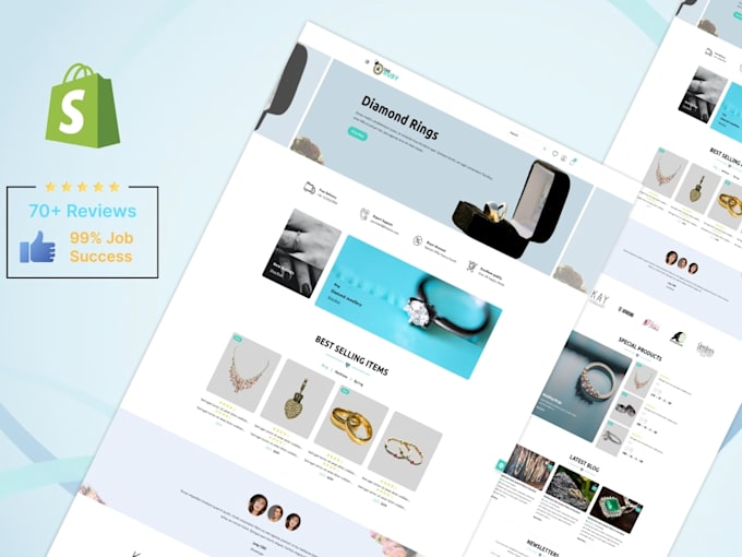 Setup automated shopify store website for your products by Mohsinseoexpert | Fiverr