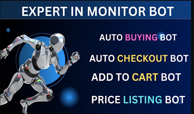 Automatic buying bot, auto purchase bot, popmart bot, pokemon bot, checkout bot by Steven_073 ...