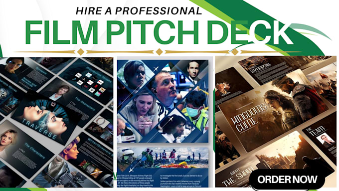 Design film, documentary, tv web series, podcast, ppt, cast deck, epk, lookbook by Rachel_adams4 ...