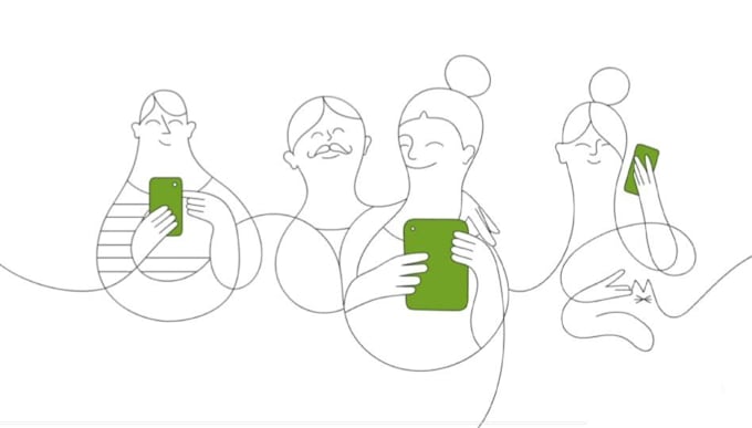 Create 2d line art, 2d animation, line art, line art animation hand ...