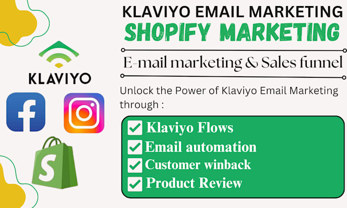 Build klaviyo email marketing or email campaign to boost shopify marketing sales by Emily ...