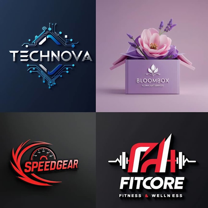 Design custom and professional logo for your business brand by ...