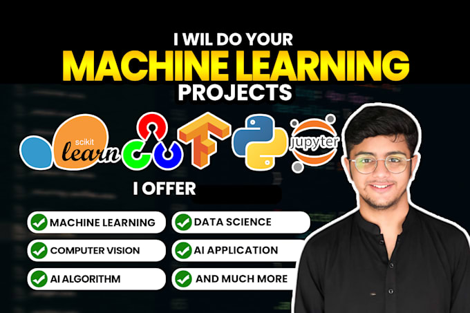 Do machine learning, ai, data science, and computer vision projects by Tushar_khatrii | Fiverr