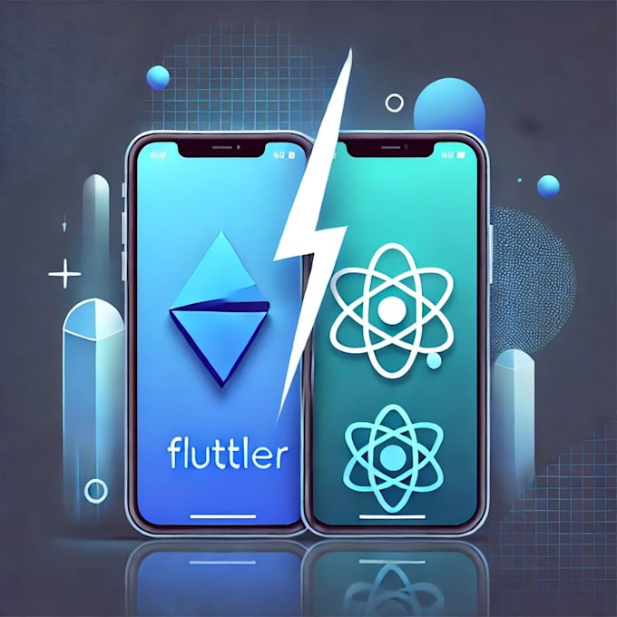 Develop stunning frontend apps using react native and flutter by ...