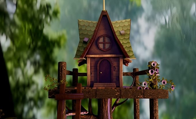 3d stylized environment 3d scene 3d level design in unity unreal engine blender by Kabirahl | Fiverr