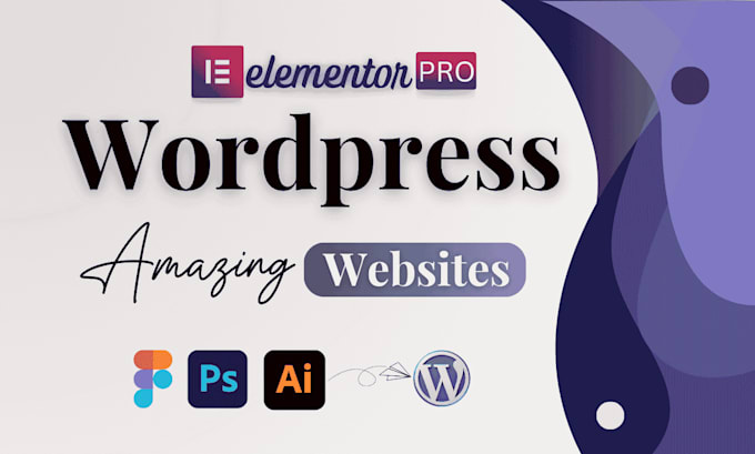 Design, customize, and fix wordpress website using elementor pro by Sakib_webcraft | Fiverr