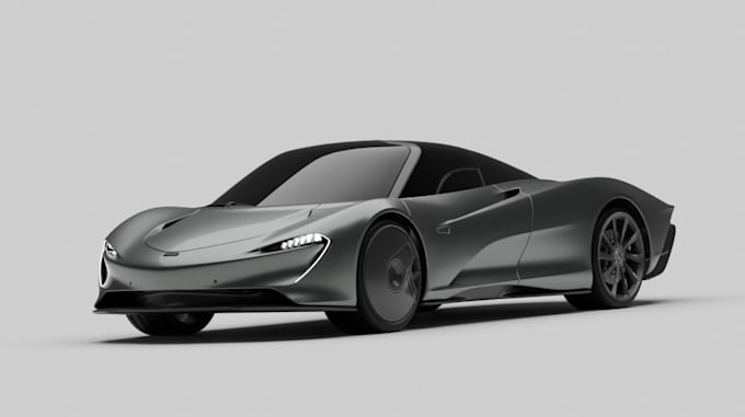 Craft 3d realistic car for animation,hyper, concept car, car body kit ...