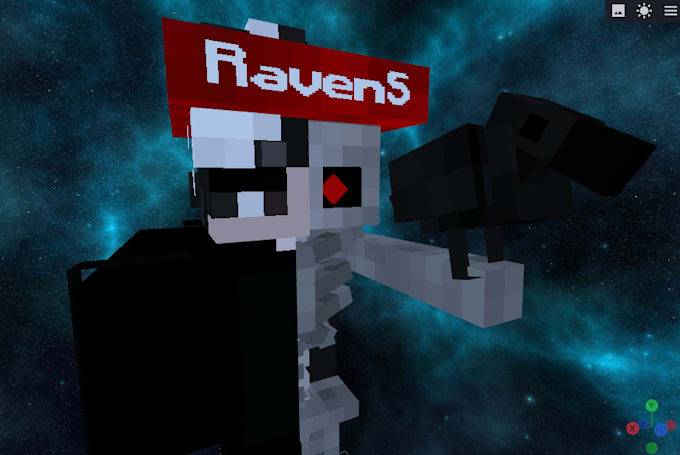 Create custom 3d skins for minecraft bedrock by Javierex | Fiverr