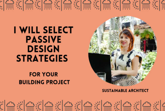 Select passive design strategies by Jesscarrilloch | Fiverr