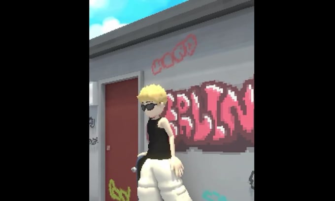 Create retro 3d music animation ps1 n64 ps2 y2k style low poly retro visualizer by Maureenlp ...