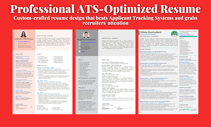 Design ats optimized resumes to boost job prospects by Atsresumespro ...