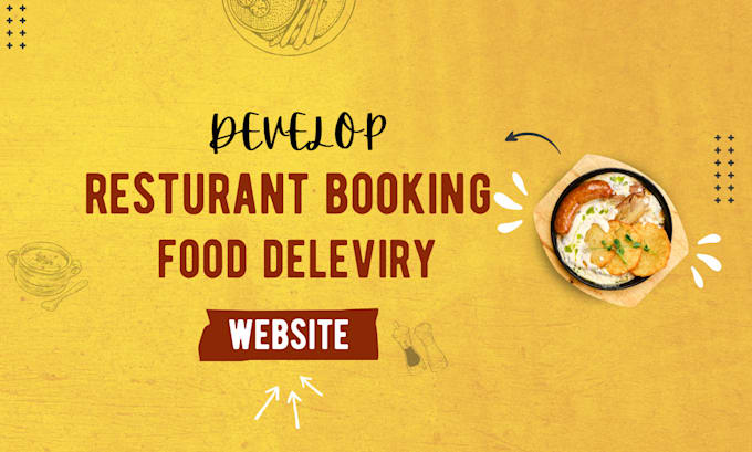 Develop restaurant booking and food delivery web app by Noraiz_m | Fiverr