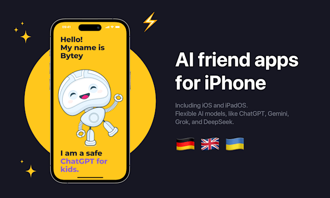 Build an ai friend girlfriend app for you by Spirogov | Fiverr