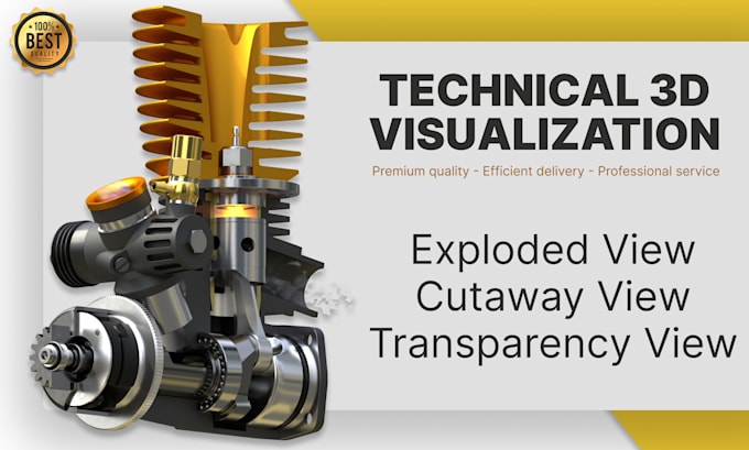 Do 3d rendering of your industrial product by Animatech_3d | Fiverr