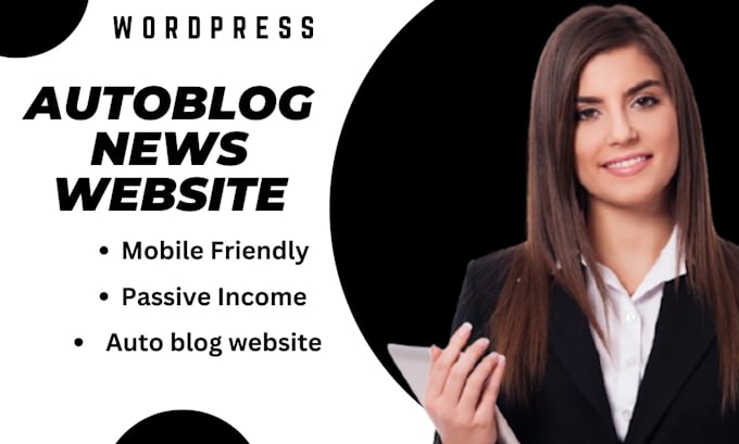 Create an autoblog ,automated news website by Sadiakausar624 | Fiverr