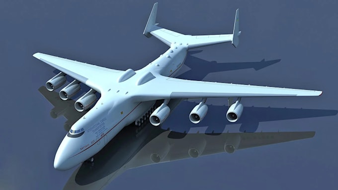 High fidelity aircraft visualizations, 3d design, photorealistic modeling render by Saralaure ...