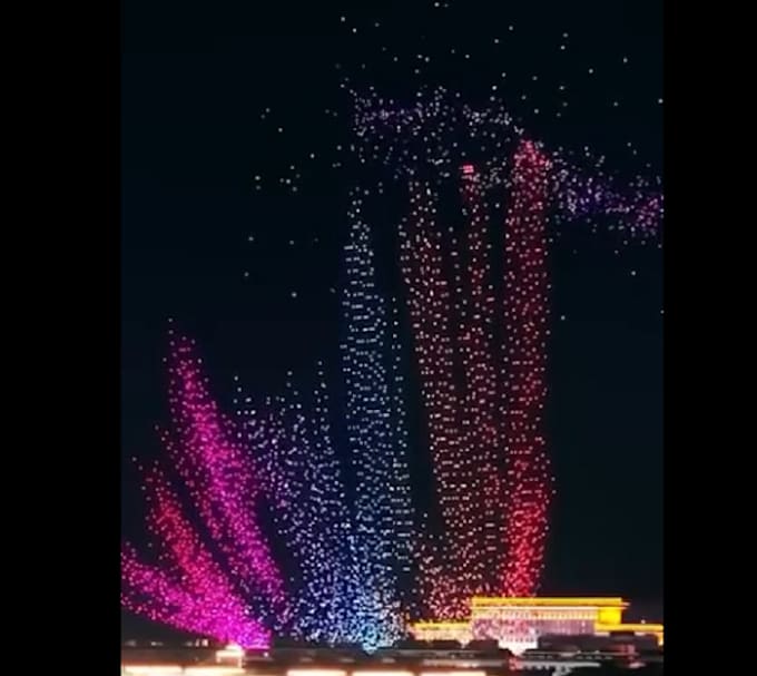 Create realistic 3d drone animation show 3d vfx animation 3d cgi animation by Patrick_jim | Fiverr