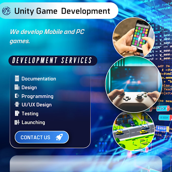 Create stunning 2d and 3d games from scratch for you by Doc_master | Fiverr