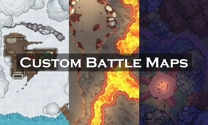 Create an original high quality map for your rpg by Museblock | Fiverr