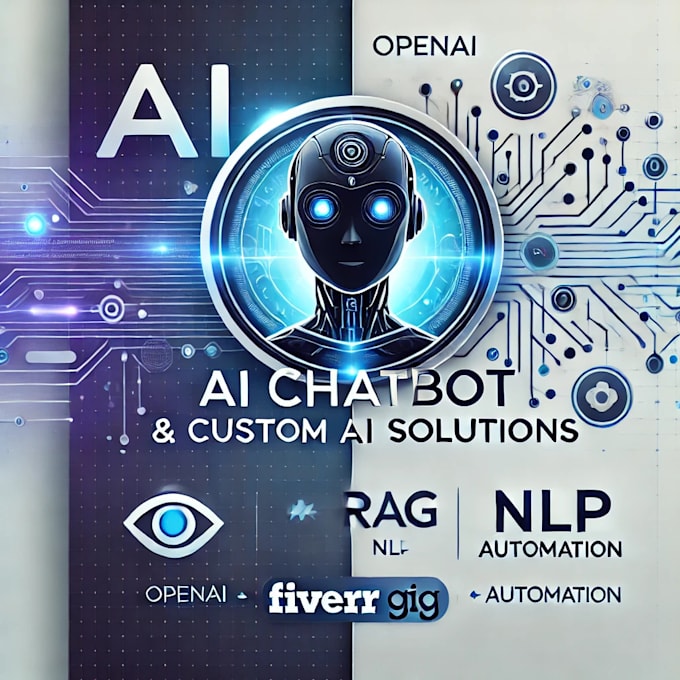 Do ai chatbot, custom ai solutions, openai, rag application by Mwaceem2 | Fiverr