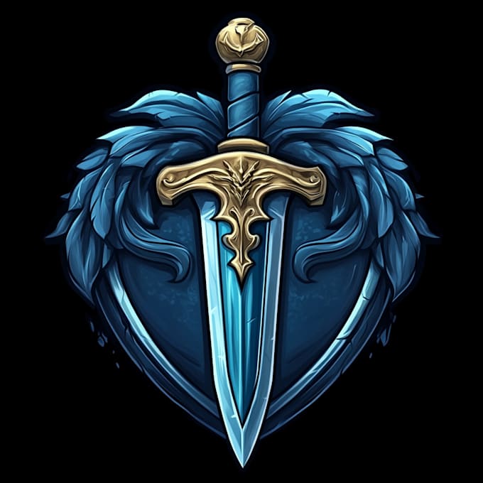 Do mythical beasts, monsters, fantasy logo or illustrations by ...