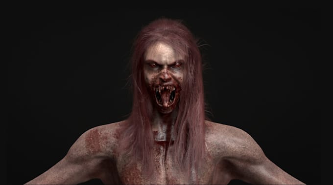 Unreal engine5 3d alien model, 3d creature model,daz3d,genesis 8,9,rig ...