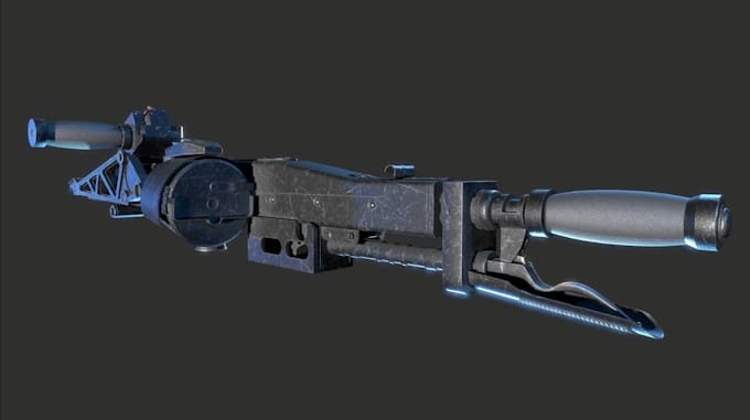 Do 3d gun model, 3d sword, 3d weapon, fivem map, ped,3d helmet, game ...