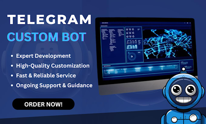 Create custom telegram chat bot by Opulence22 | Fiverr