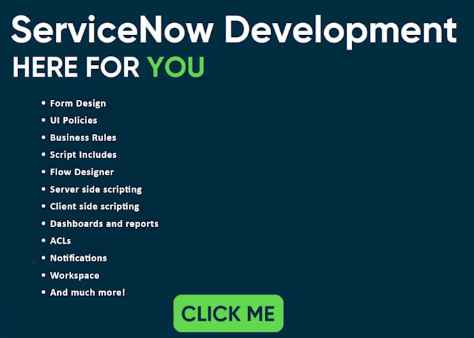 Do any servicenow tasks and development by Georgedellassn | Fiverr