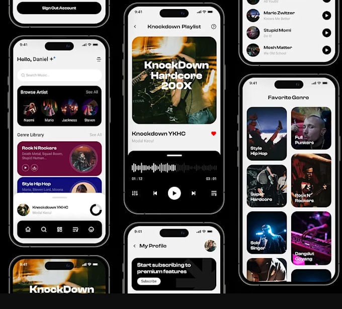 Build live streaming app, streaming app, video streaming app, music ...