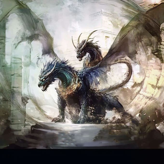 Design fantasy character, creatures and monster concept art by ...